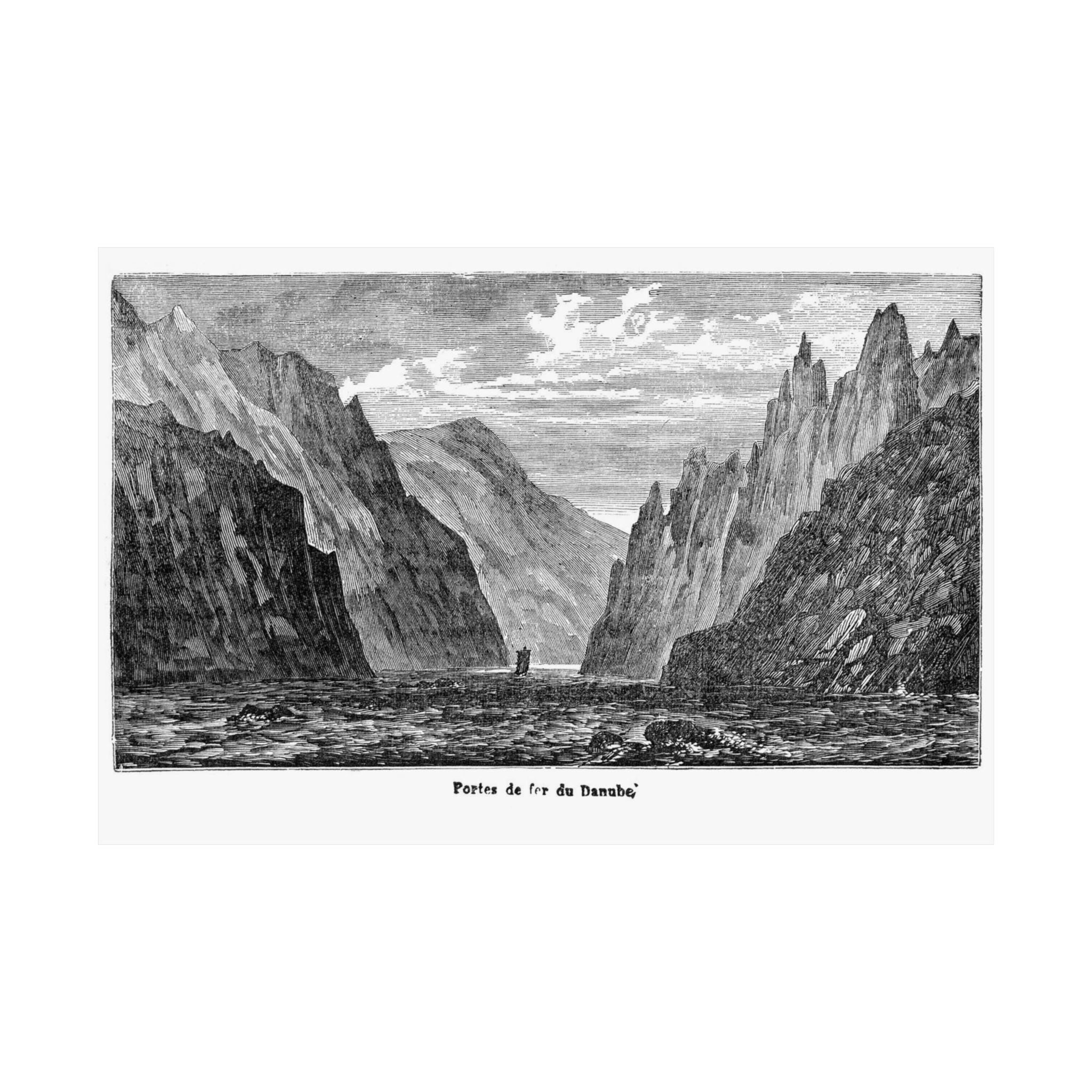 Iron Gate of the Danube, Romania (Poster) – Cyber Trout Store